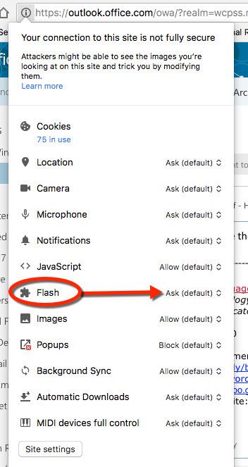 Fixing the Flash Issue in Chrome | Vinal Tech Blog